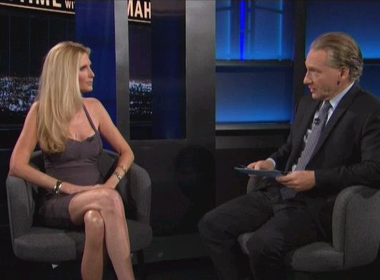 Ann Coulter And Bill Maher Duke It Out Over Racism Obama And Romney