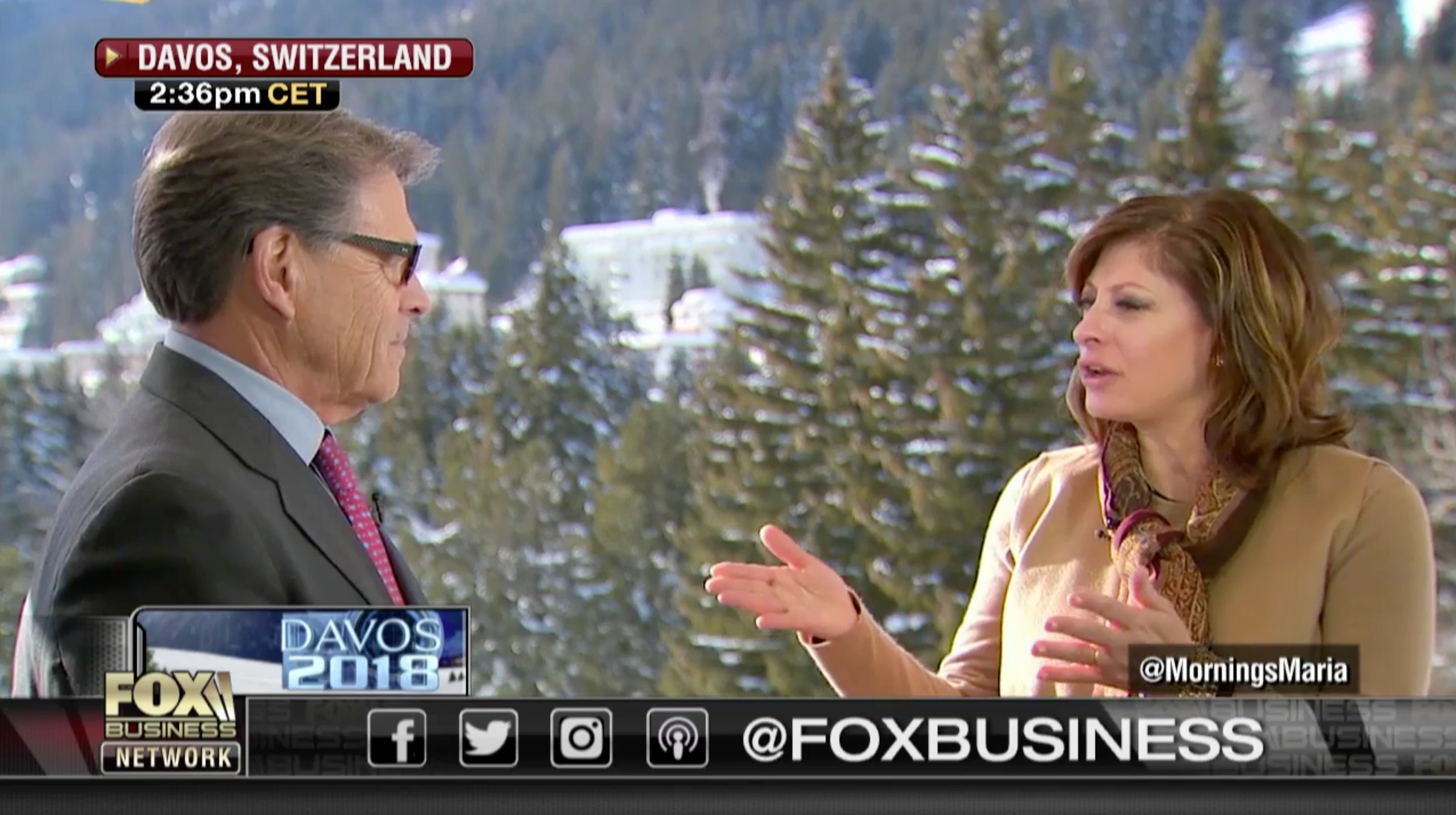 Mediaite Q&A: Fox Business Network’s Maria Bartiromo on the View From Davos