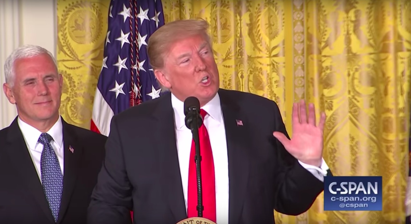 Trump ‘Space Force’ Announcement Inspires Memes, Outrage: First Job is ...