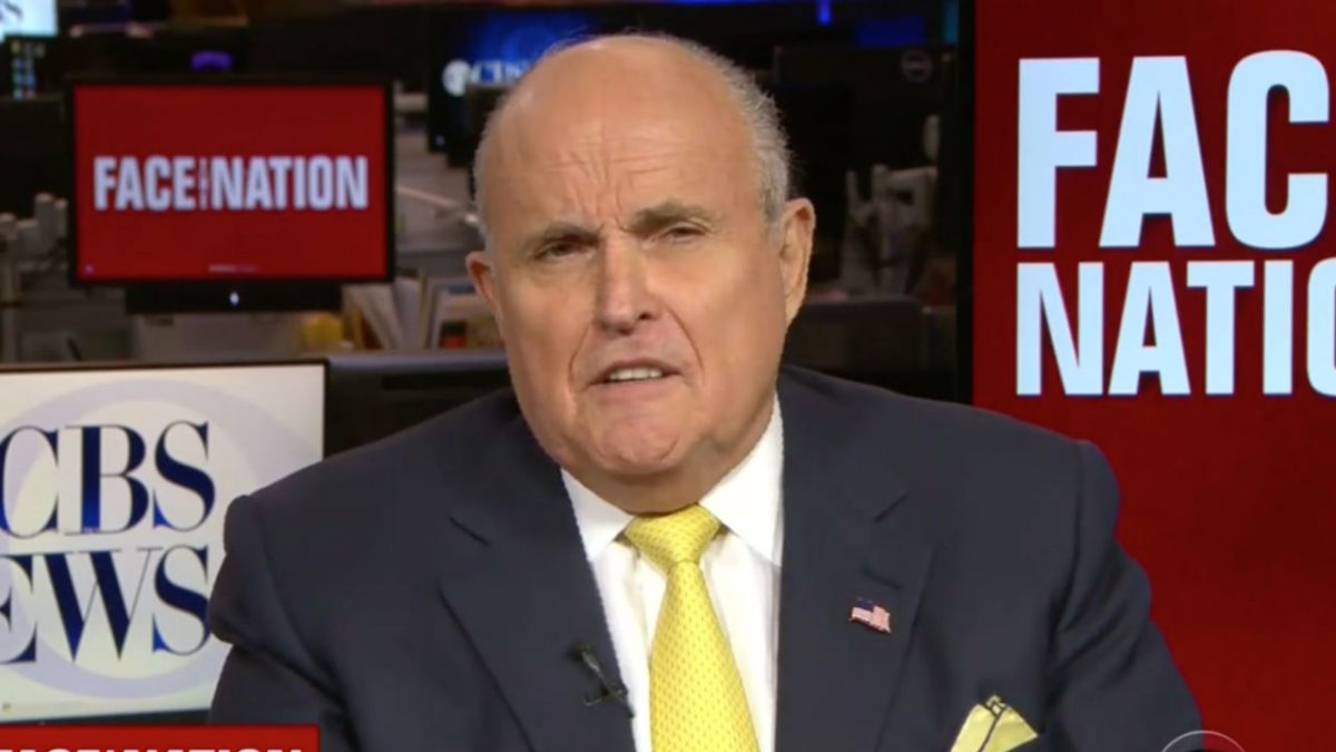 WH Reportedly Frustrated With Giuliani: ‘Don McGahn Hates Rudy With the ...
