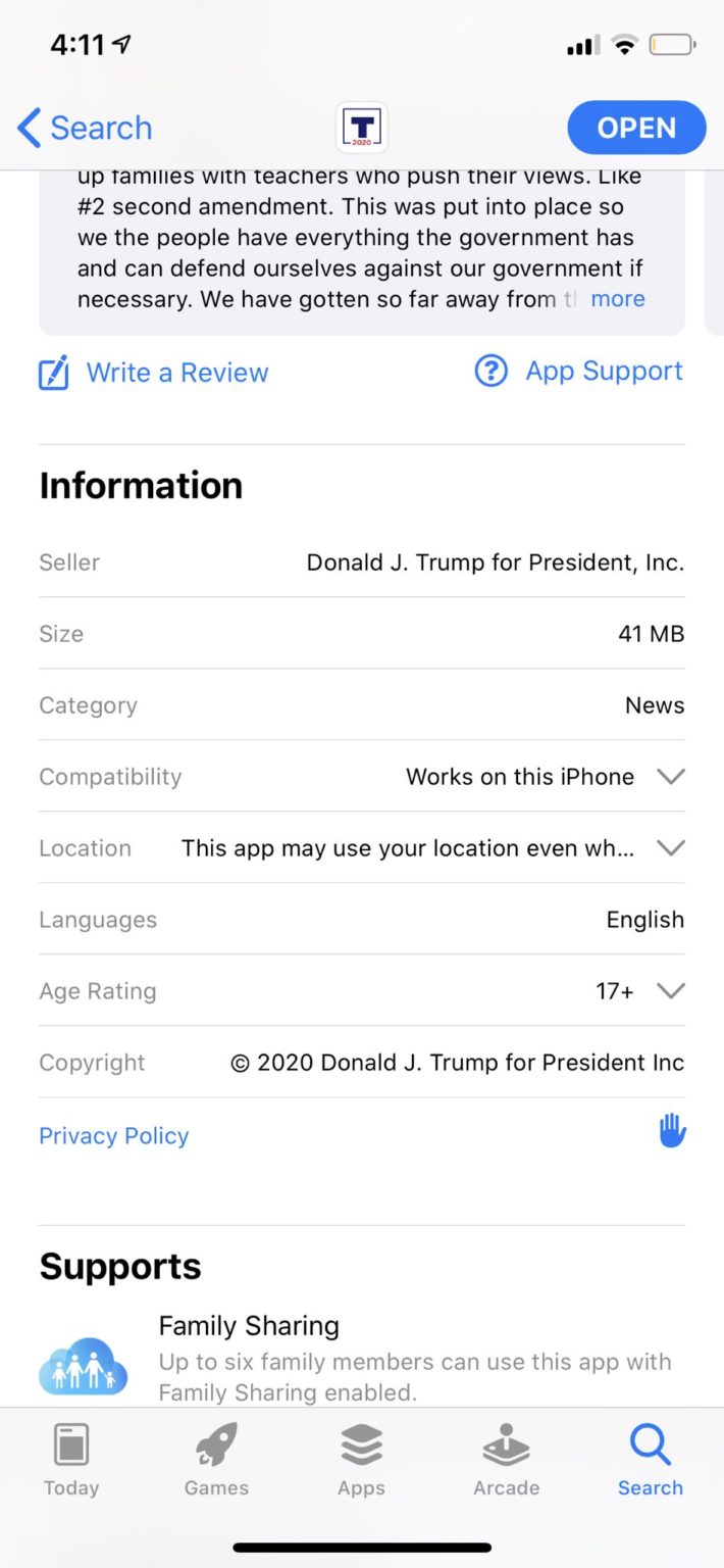 Trump Launches App Telling Fans To Share ‘News’ to Earn Points, Biden ...
