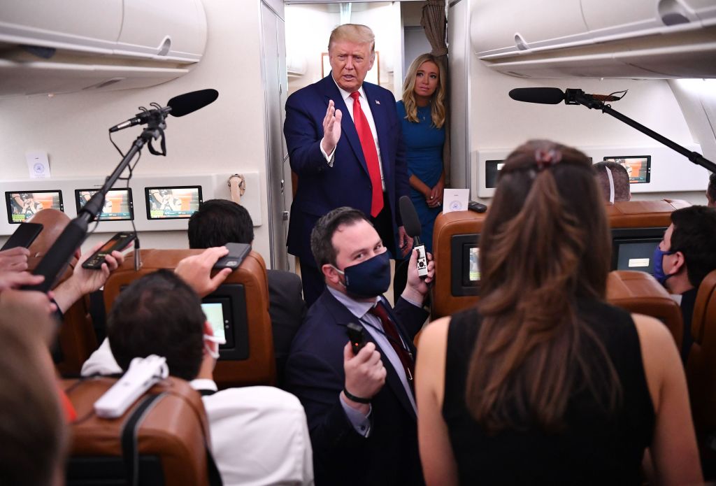 NYT, WSJ and WaPo Pull Reporters from Trump Campaign Over Covid NYT, WSJ and WaPo Pull Reporters from Trump Campaign Over Covid