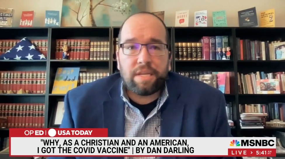 Dan Darling Speaks Out After Firing for Pro-Vax Comments