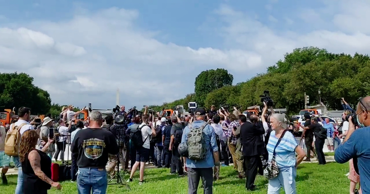 Pro-Rioter Justice for J6' Rally Draws Dozens of Attendees