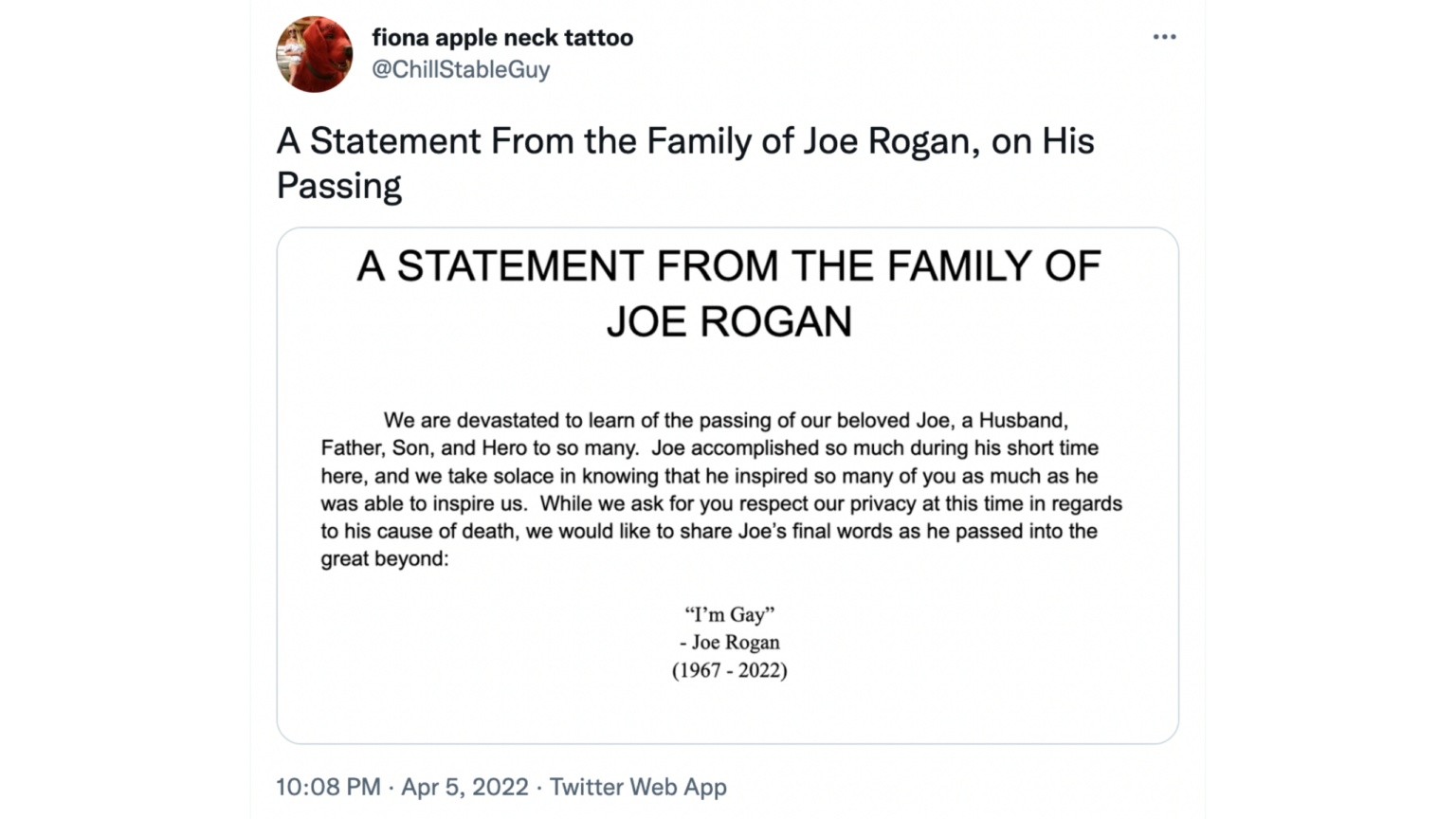 Joe Rogan is Alive: Death Hoax Causes Internet Frenzy
