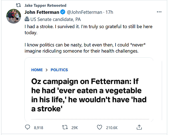 Jake Tapper Trends As Liberals Flip Over Link He Shared