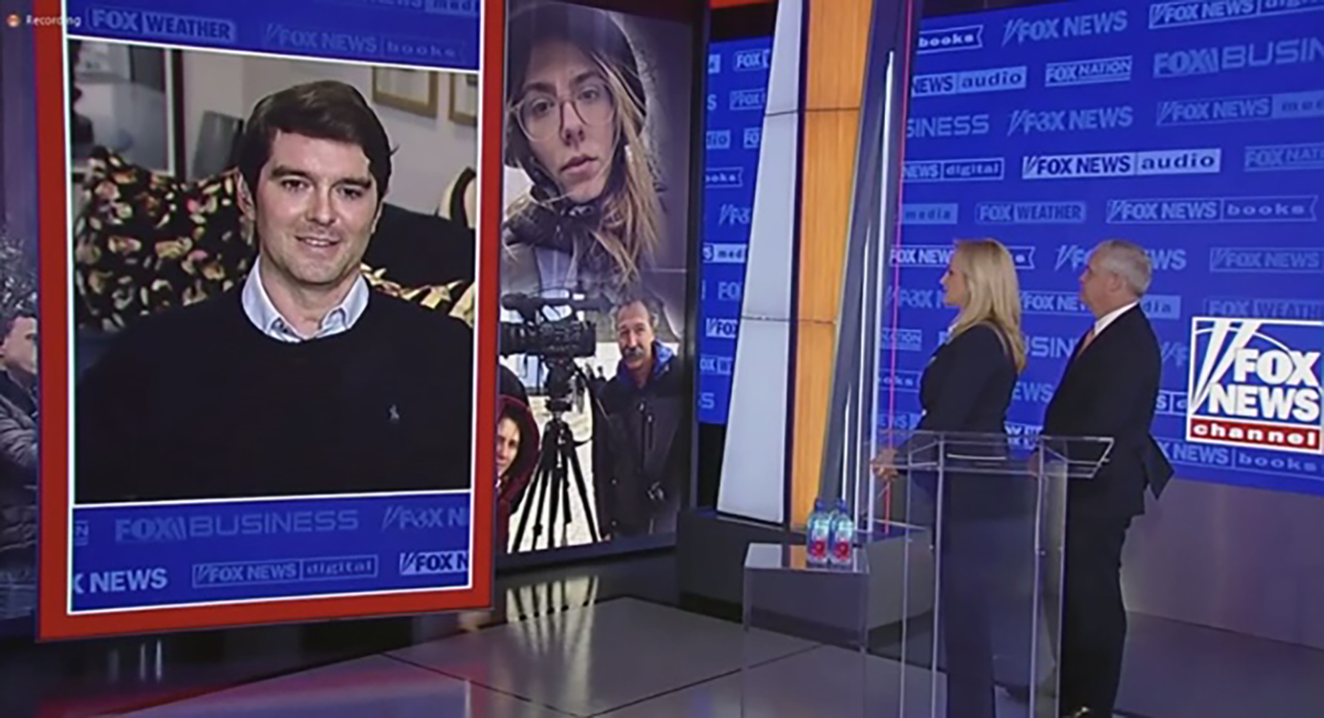 Wounded Reporter Benjamin Hall Makes Surprise Appearance