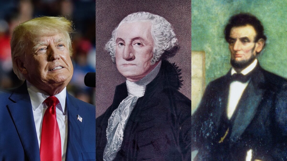 Trump Would Get CRUSHED By George Washington Abraham Lincoln