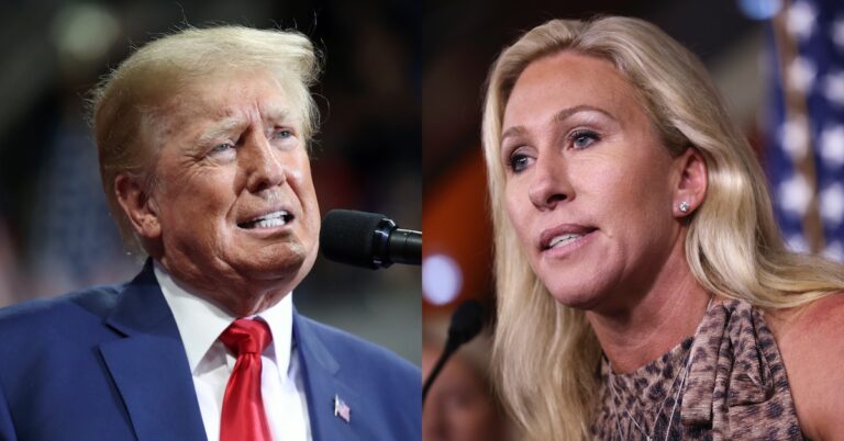 Marjorie Taylor Greene Goes Scorched Earth On Trump
