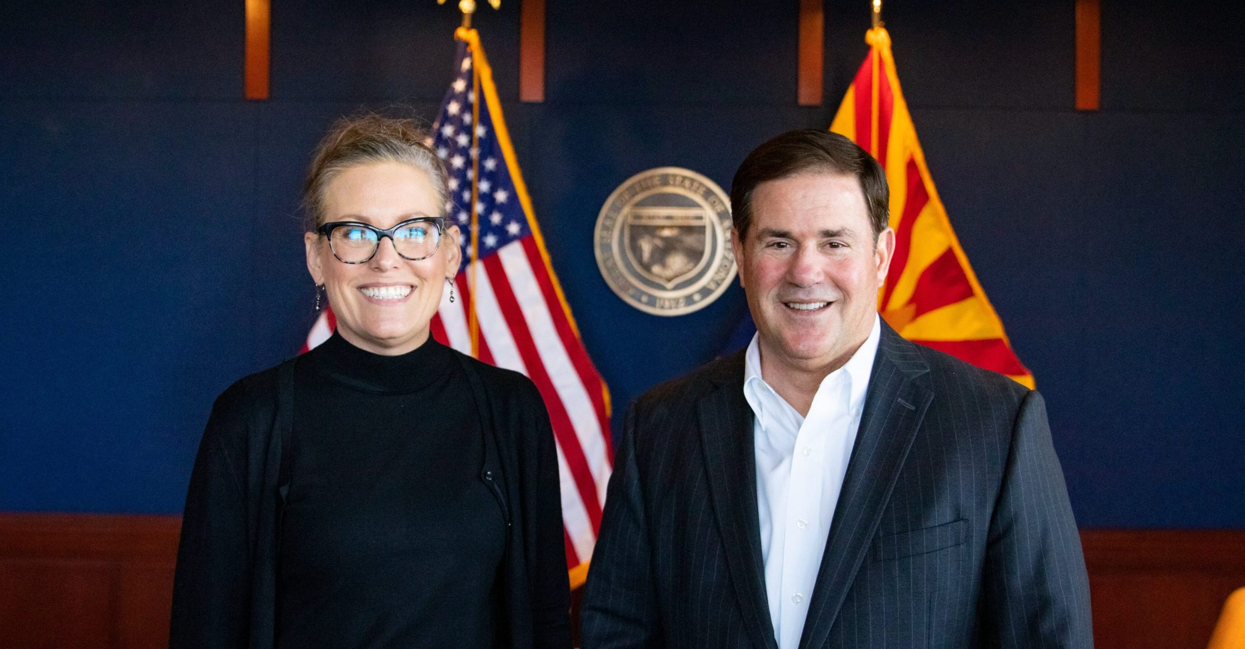 AZ GOP Chairwoman Slams Republican Governor For Congratulating Katie ...