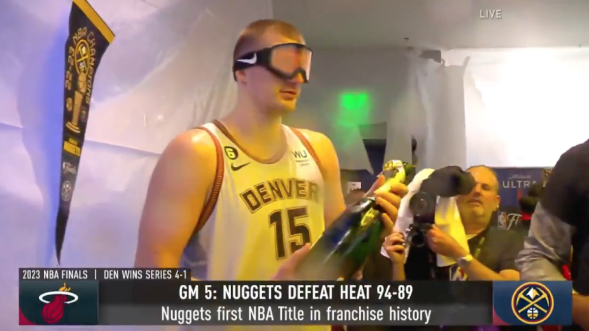 Jokic Goes Viral for Hilariously Tame Celebration