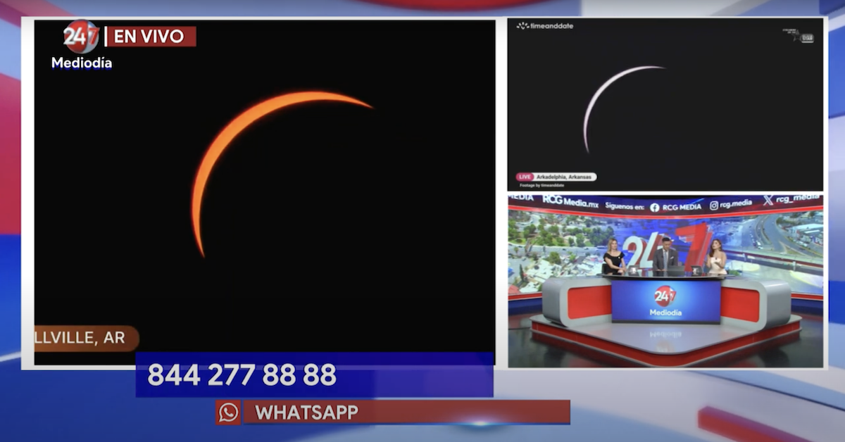 Station Plays Prank Video of Man's Scrotum During Eclipse