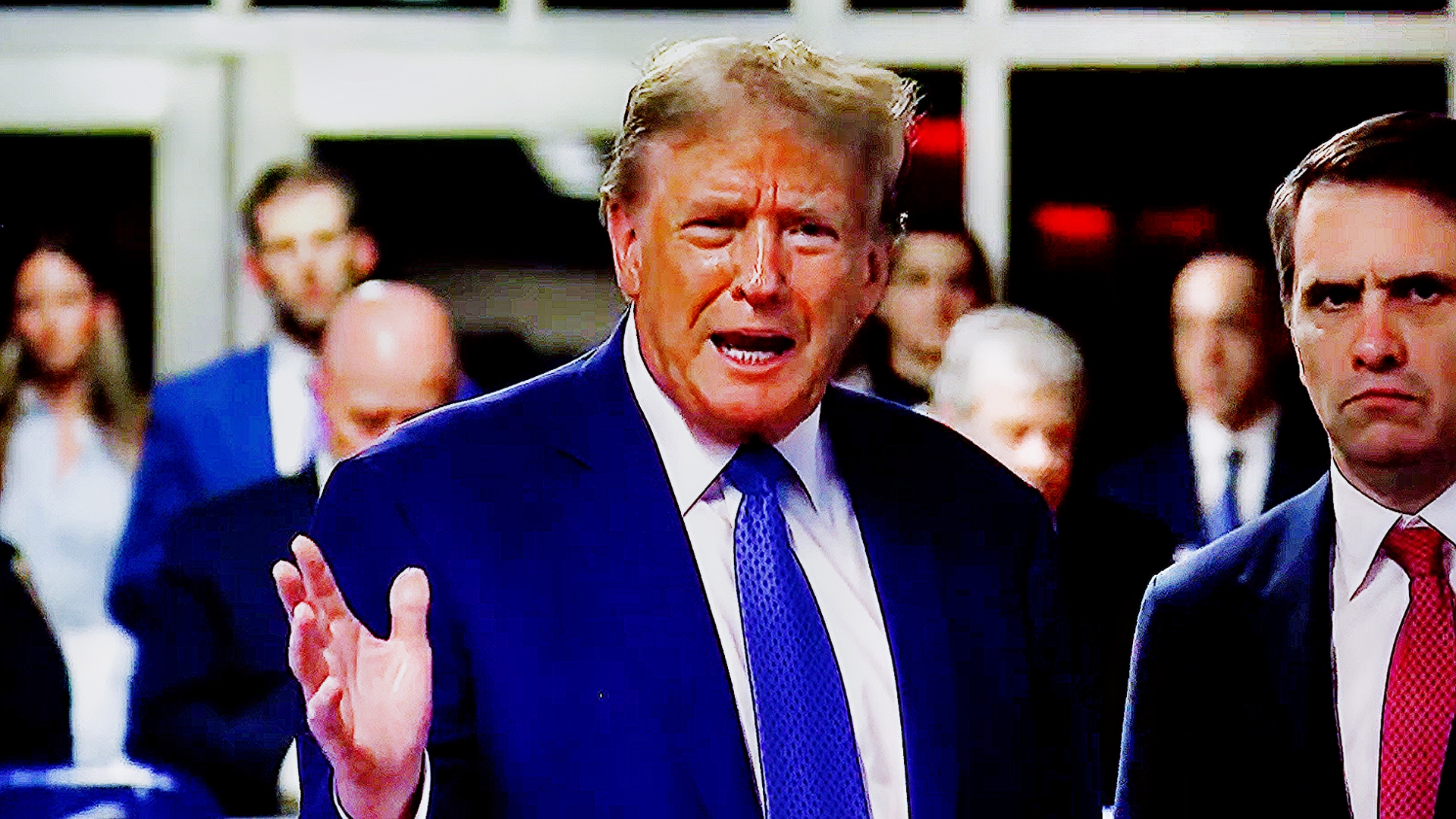 Trump Rages At Judge Merchan After Court Eruption: End Trial