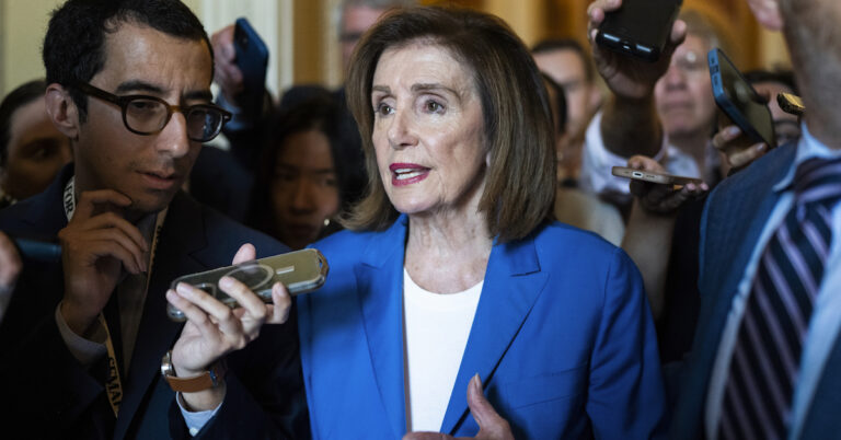 Nancy Pelosi Flips on Epstein After Calling It 'Distraction'