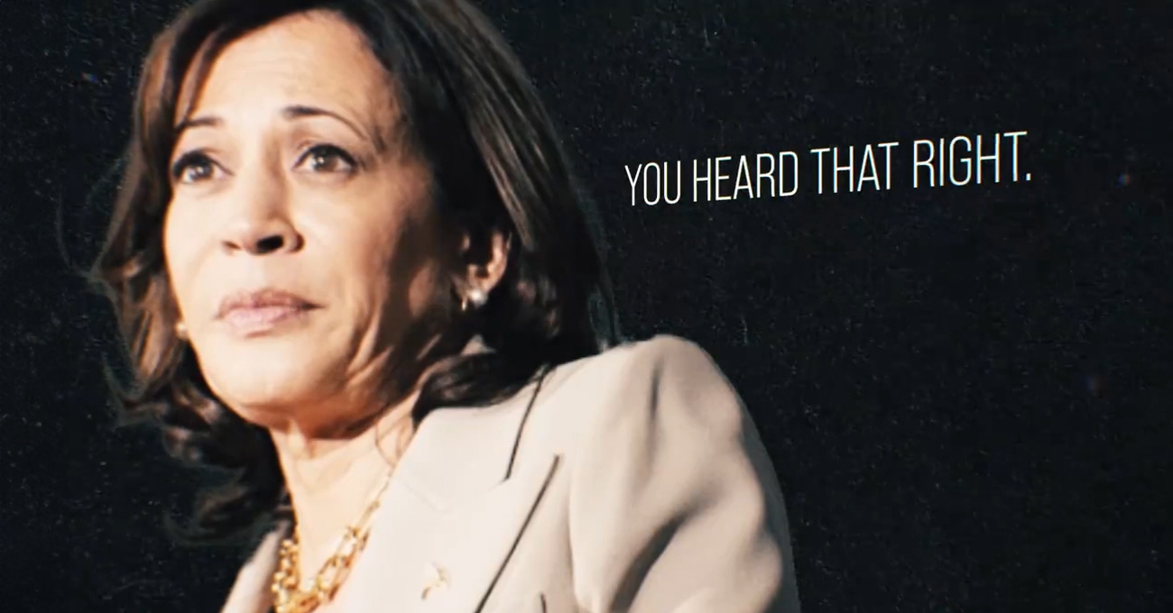 Kamala Harris Called 'Big Ole C-Word' in New Ad From Musk's America PAC