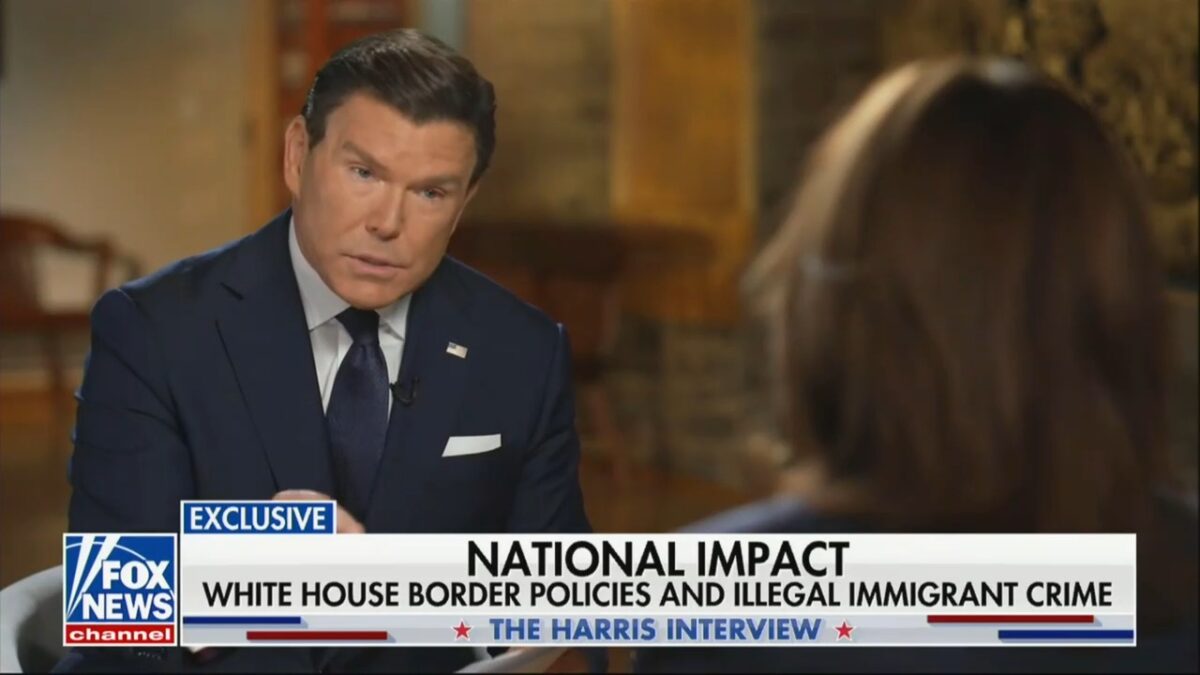 If You’re Angry at Bret Baier, You’re Telling On Yourself