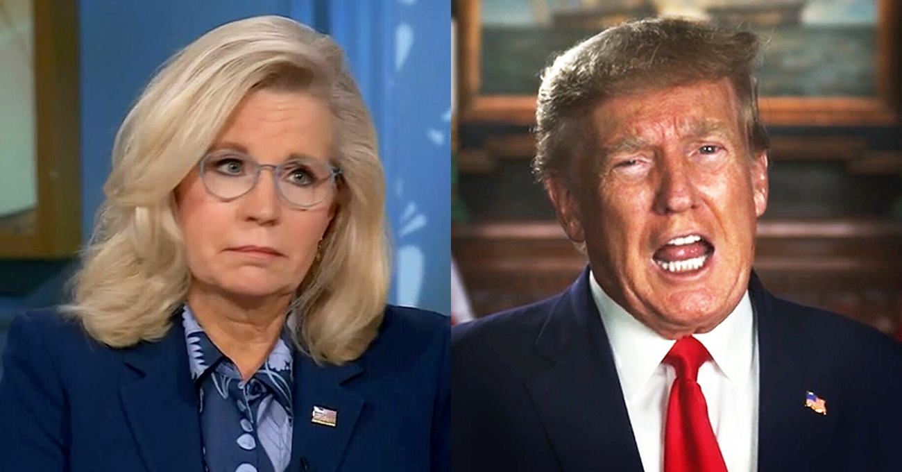Trump Accuses Liz Cheney of 'Egregious' Acts of 'Crime'