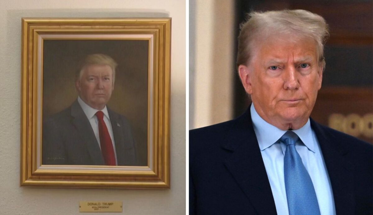 Trump Trashes 'Distorted' Portrait, Blames Gov. Jared Polis