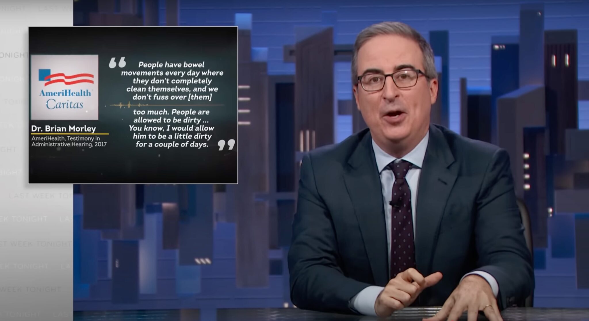 John Oliver Hit With Lawsuit Over Blistering Medicaid Rant