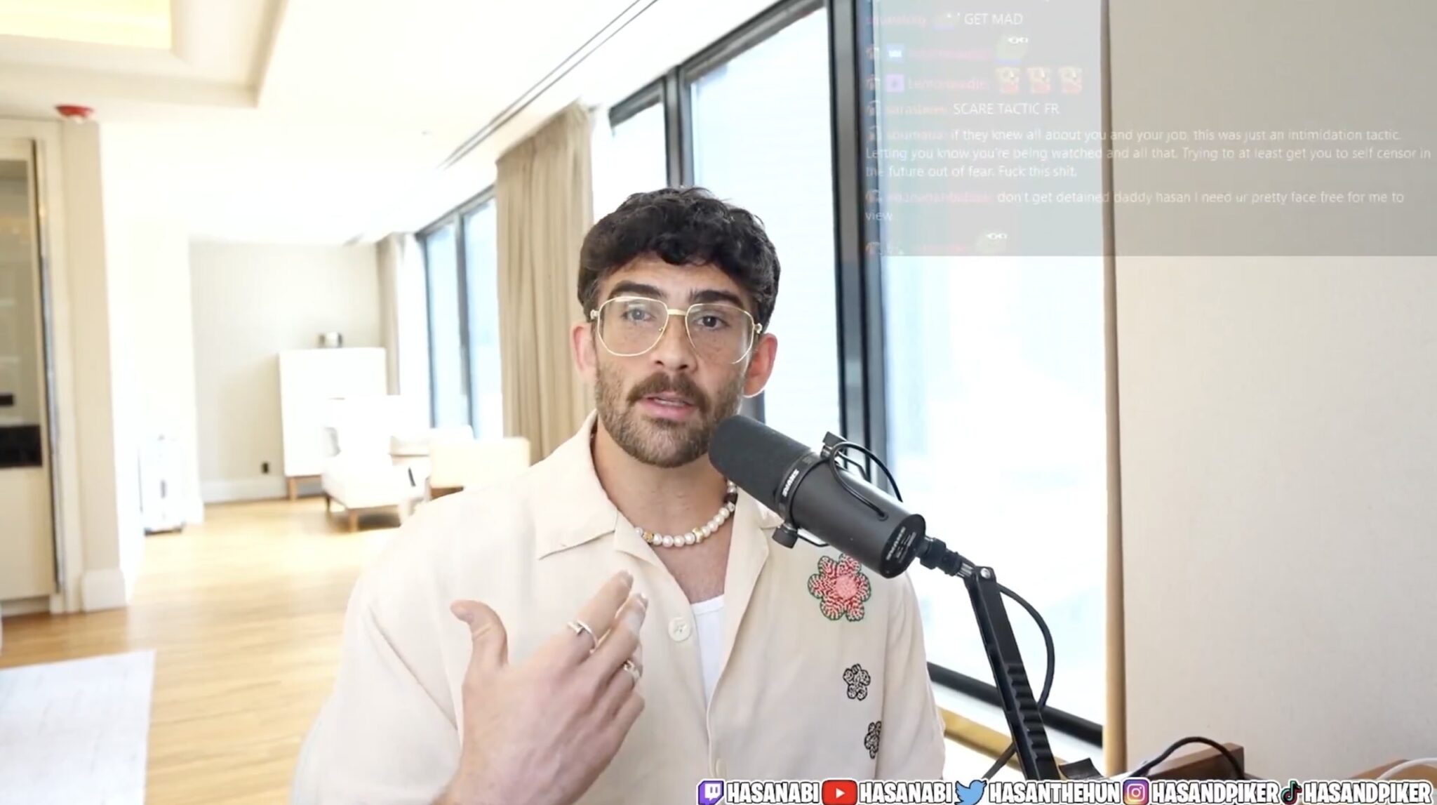 Streamer Hasan Piker Details Wild CBP Interrogation