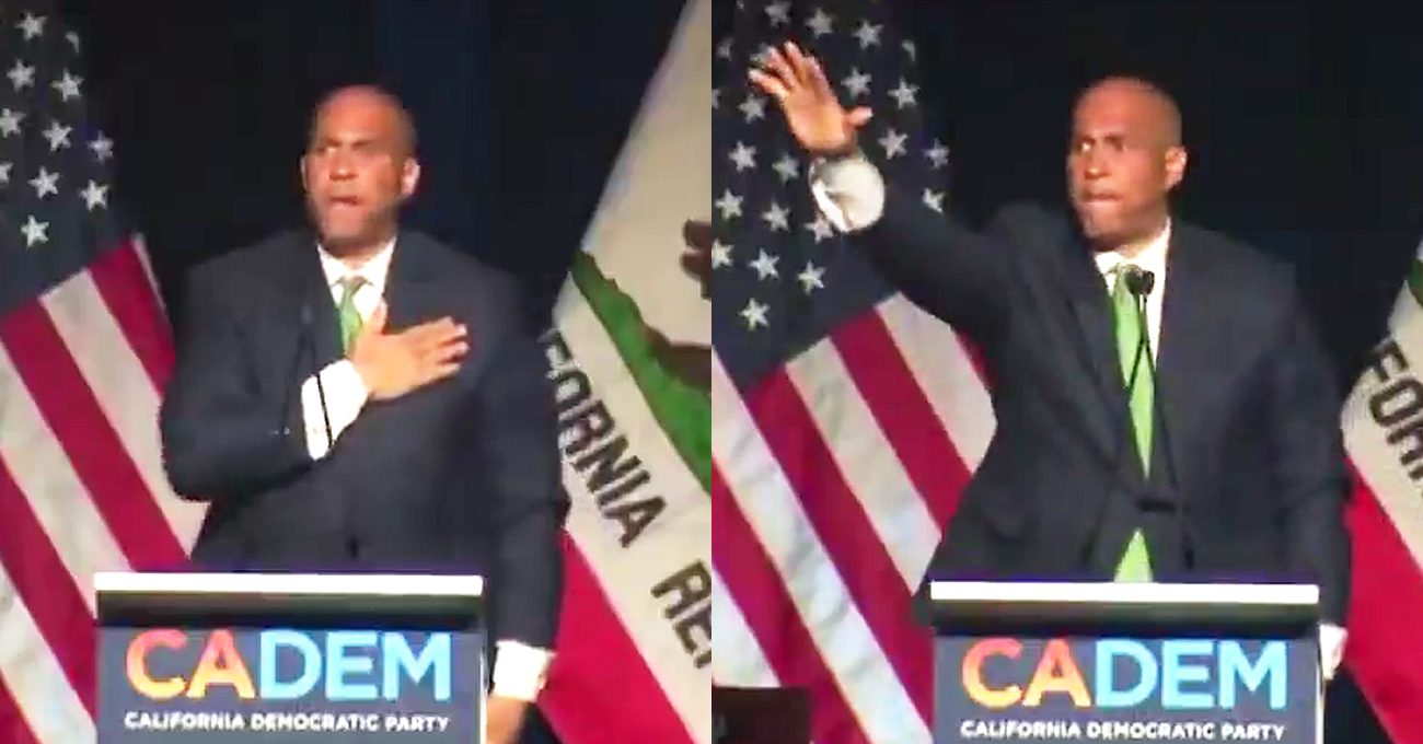MAGA Influencers Blast Media After Cory Booker 'Nazi Salute'