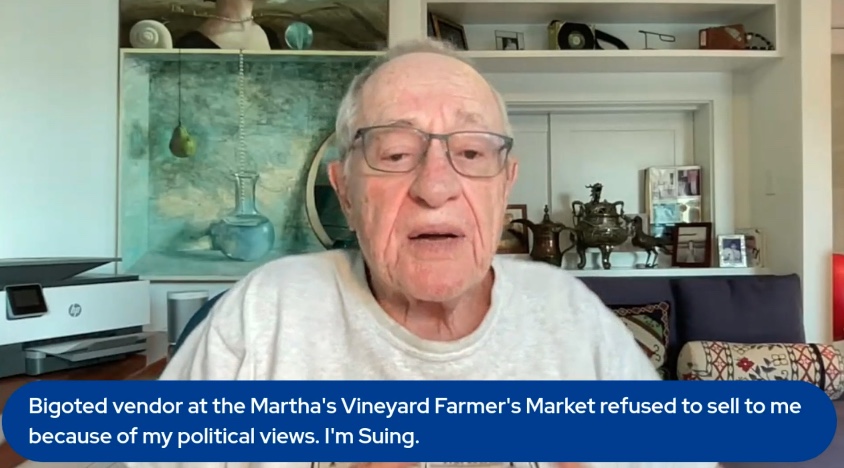 Alan Dershowitz: 'Bigoted Vendor' Denied Me Pierogi