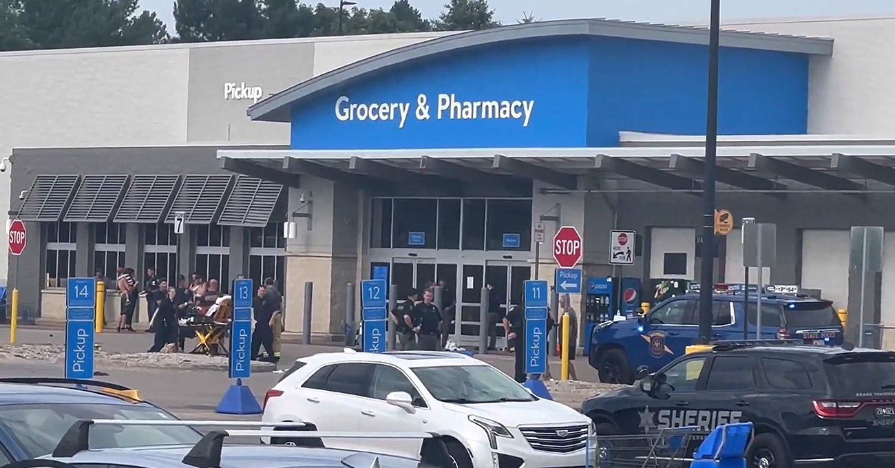 Video Shared Online is Not From Michigan Walmart Stabbing