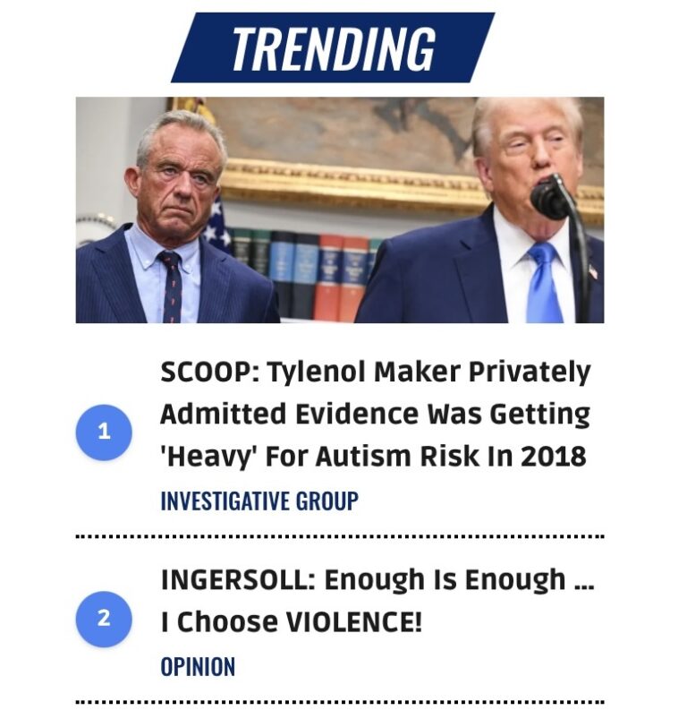 Geoffrey Ingersoll's Daily Caller Column Calls for Violence