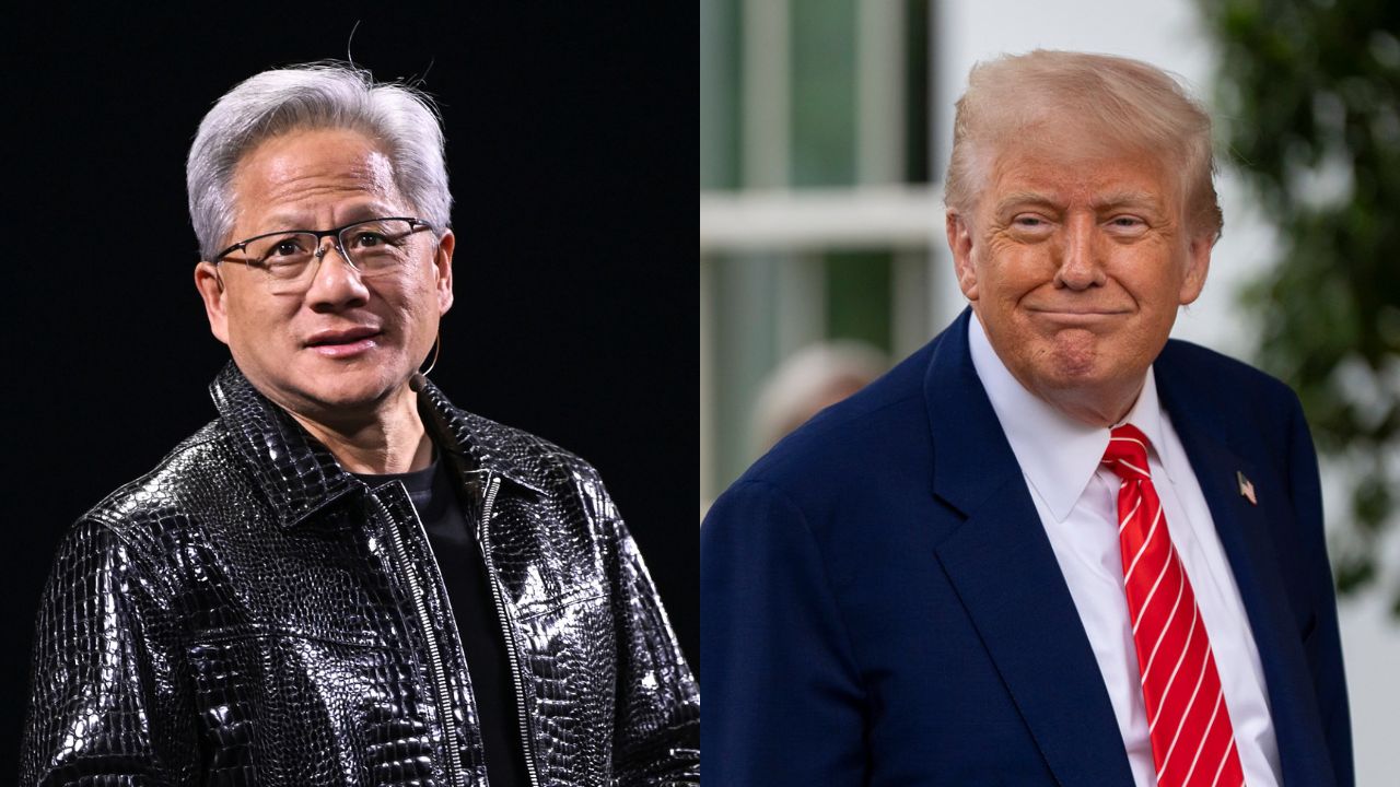 Nvidia Becomes World’s First $5T Company After Trump Meet