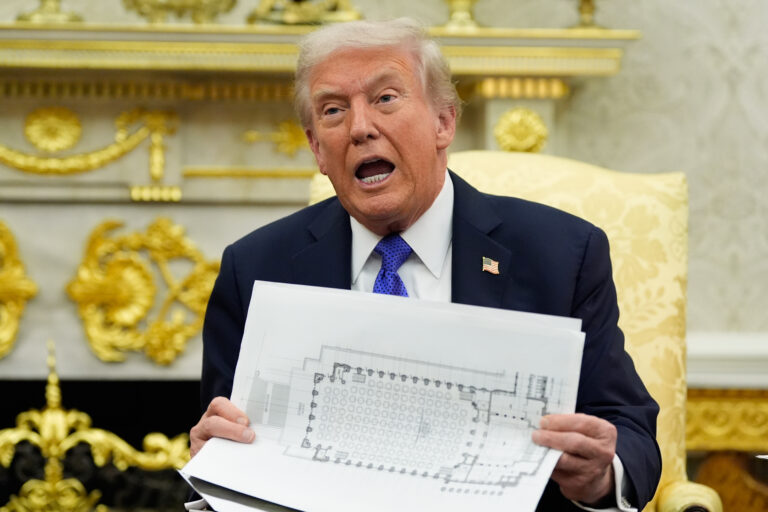 Judge Orders Trump to Stop Building White House Ballroom