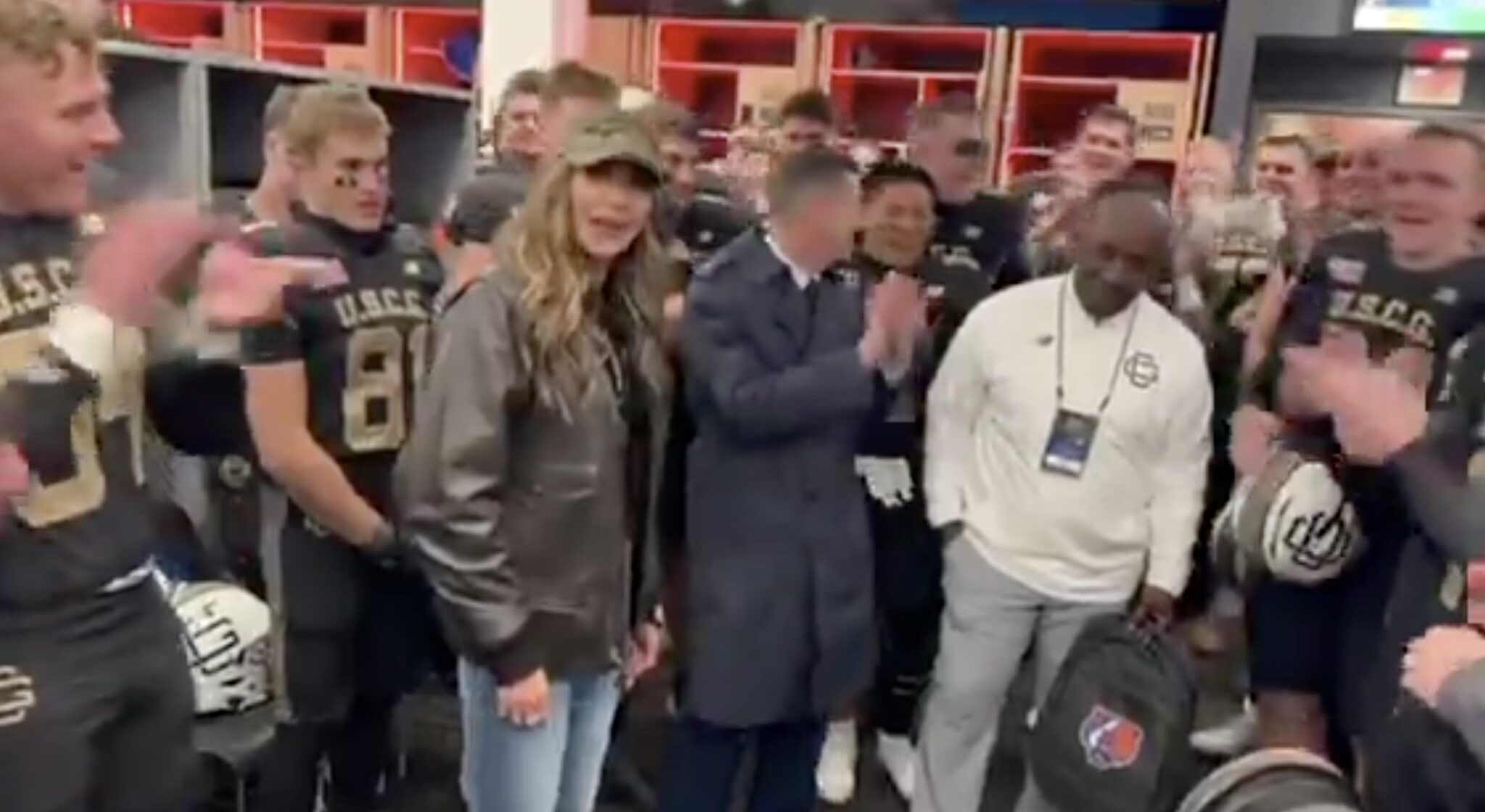 Kristi Noem Treats Football Team To Inspirational Poem