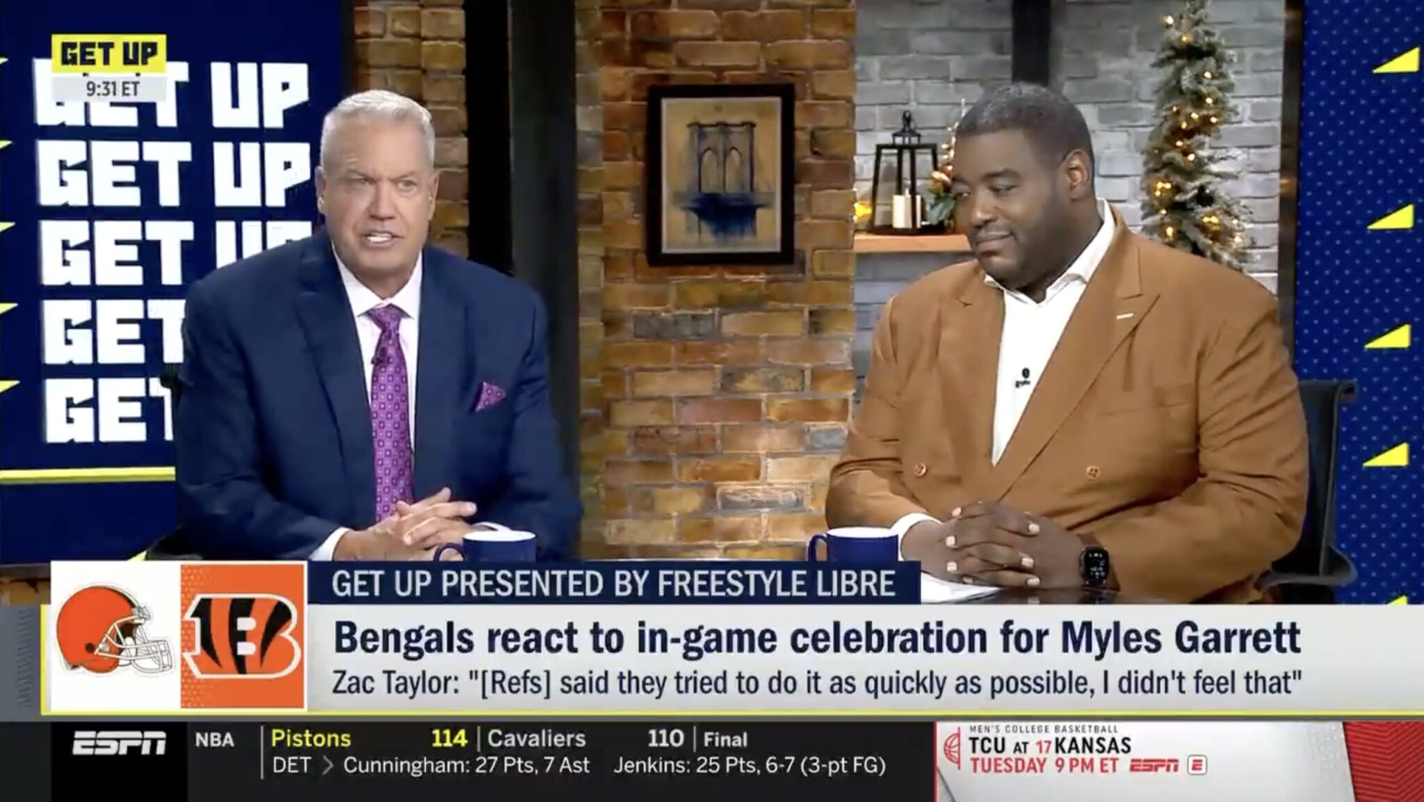 ESPN Rips Bengals for Criticizing Myles Garrett Celebration