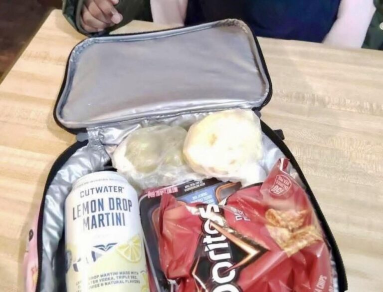 Cops Urge Lunch Box Checks After Kid Comes In With Martini