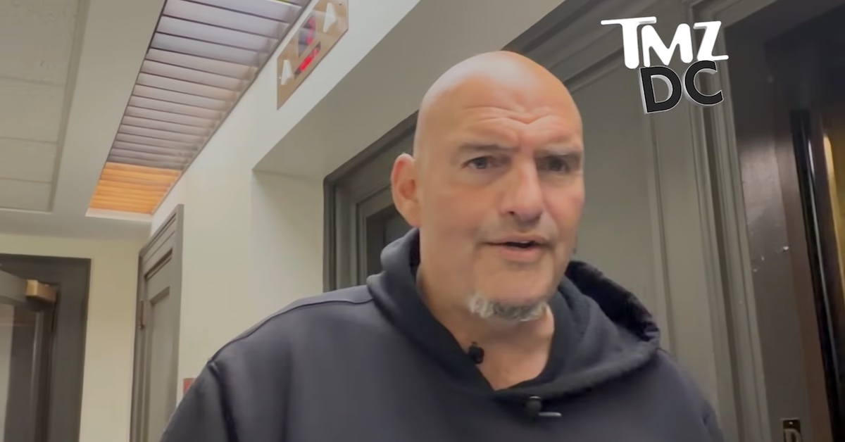 John Fetterman Busts Out Stripes Line to Slam Larry David